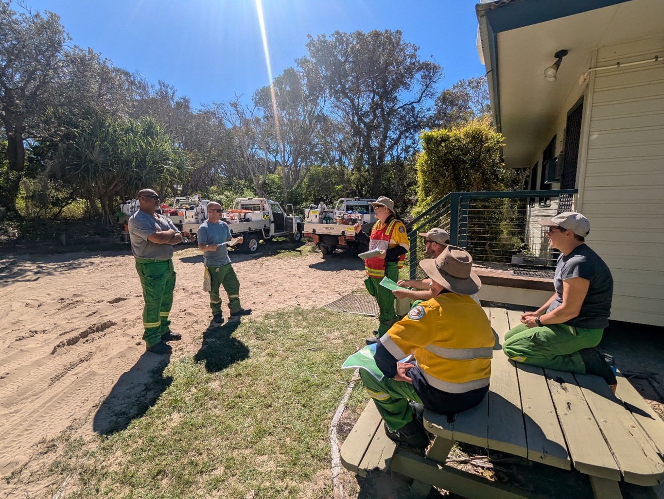 K’gari’s planned burning program ignites for 2025 « FINIA